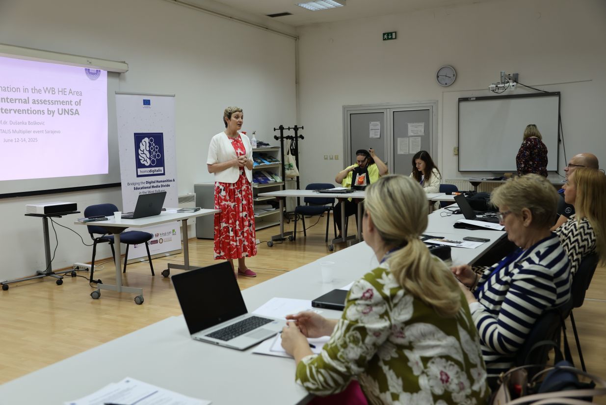 Sarajevo Hosts 2nd Multiplier Event of the HomoDigitalis Project - SSST ...